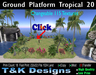Second Life Marketplace - Ground CHANGEABLE Platform v20T Mesh(32x32 ...