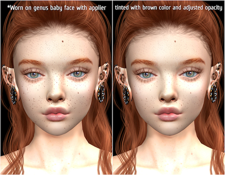 Second Life Marketplace - :KOYUKI: Natural Beauty - Beauty Marks+Freckles