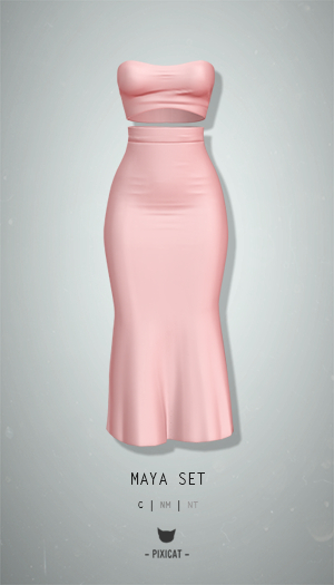Second Life Marketplace - -Pixicat- Maya Set (Pink)