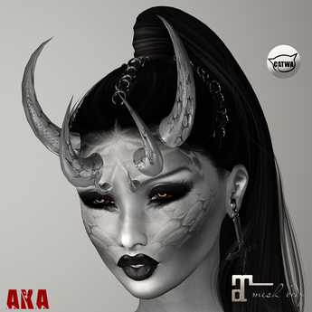 Second Life Marketplace - ..::AKA::.. Demon Silver Avatar