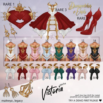 Second Life Marketplace - 28. ERSCH&DREAMCATCHER - Victoria Gacha ...