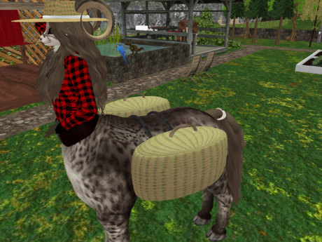 Second Life Marketplace - Centaur pack saddle and accessories