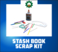 Second Life Marketplace - DFS STASH BOOK SCRAP KIT (texture)