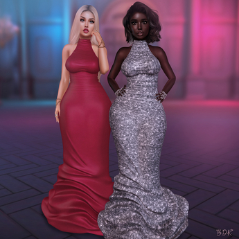 Second Life Marketplace - [*B.D.R.* OUTLET] Midnight Party -Dress-