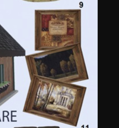 Second Life Marketplace - .:Bee Designs:. SB Cabin gacha # frames