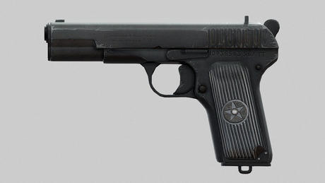 Second Life Marketplace - Full Perm Tokarev TT-30 Legendary Pistol USSR WW2