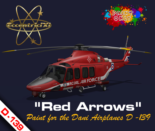 Second Life Marketplace - ~EXi~ Paint D- 139 Red Arrows