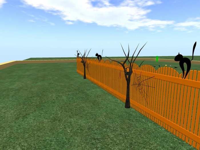 Second Life Marketplace - halloween fence