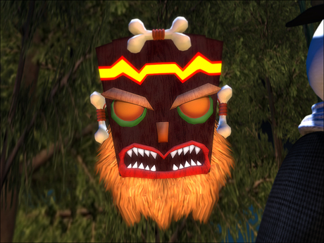 Second Life Marketplace - Uka-Uka Mask. Crash Bandicoot