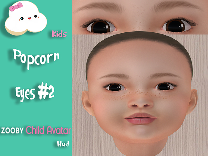 Second Life Marketplace - .:MB:. Eyes #2 (Only Zooby Child Avatar)
