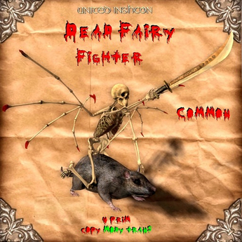 Second Life Marketplace - *UI* Dead Fairy Fighter COMMON