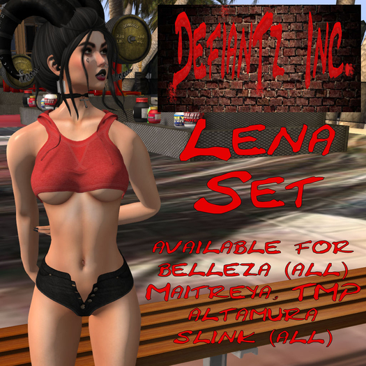 Second Life Marketplace - DefianTz Inc - Lena Set