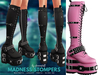 Second Life Marketplace - Demon Doll - Madness Stompers Barbie Pink
