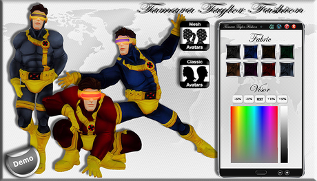 Second Life Marketplace - Mesh! TTF Costume Cyclops DEMO