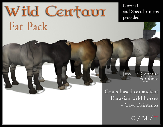 Second Life Marketplace - wear me - Fatpack mod Wild Centaur