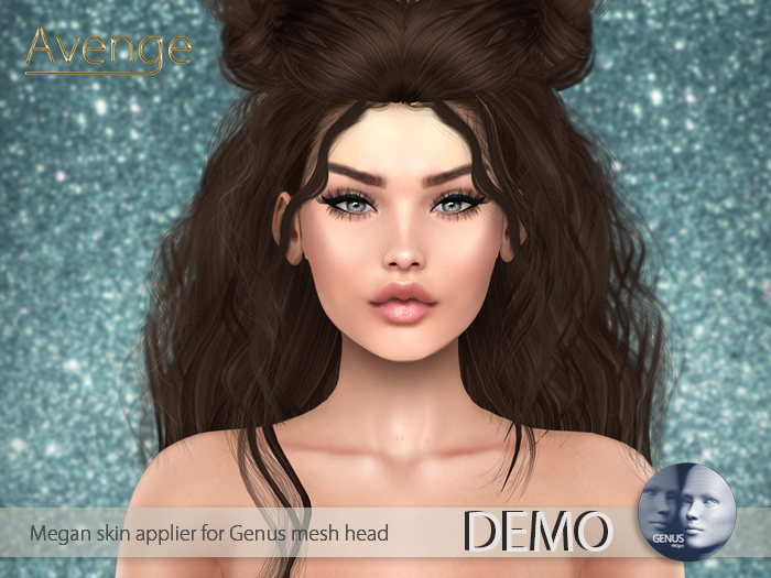 Second Life Marketplace - [Avenge] Megan skin applier for Genus - demo