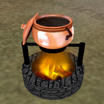 Second Life Marketplace - Magic Kitchen G&S Clay Pot