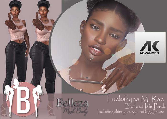 Second Life Marketplace - IBI Luckshyna M. Rae Versatiles for [AK ...