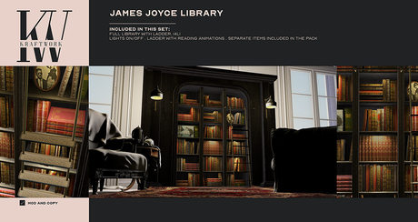 Second Life Marketplace - KraftWork James Joyce Library