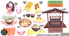 Second Life Marketplace - GACHA - Junk Food - Spirited Mask (Rez)