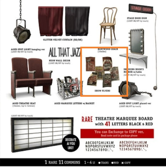 Second Life Marketplace - Soy. IT'S SHOW TIME - SHOW FLYERS boxed