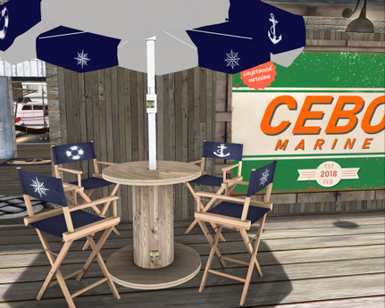 Second Life Marketplace - CEBO MARINE TERRAS SET