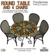 Second Life Marketplace - Round Table Native American Rosette