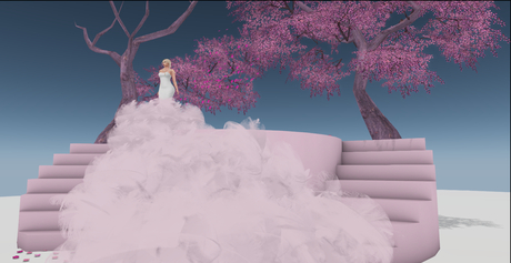 Second Life Marketplace - PINK LOVE- Backdrop-stage