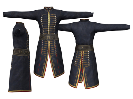 Second Life Marketplace - Full Perm Men's Embellished Royal Jacket ...