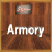 Second Life Marketplace - SK DESIGNS - "Armory" 3D SIGN (Letters ONLY)