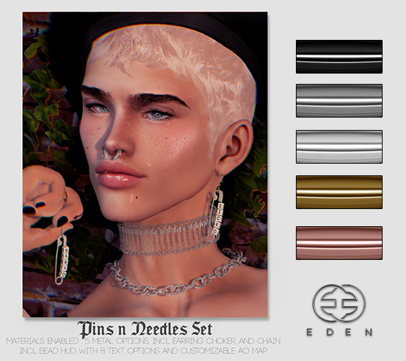 Second Life Marketplace - Eden - Pins n Needles Set / Fatpack (add)