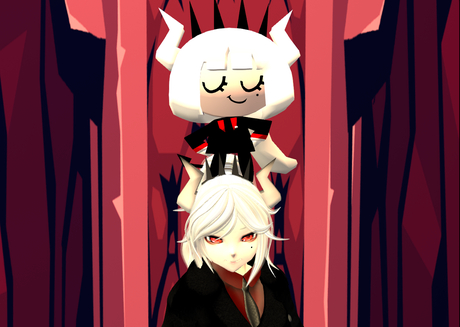 Second Life Marketplace - (Helltaker)Lucifer Crown & Horns