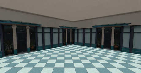 Second Life Marketplace - Sky Box Green office(boxed)