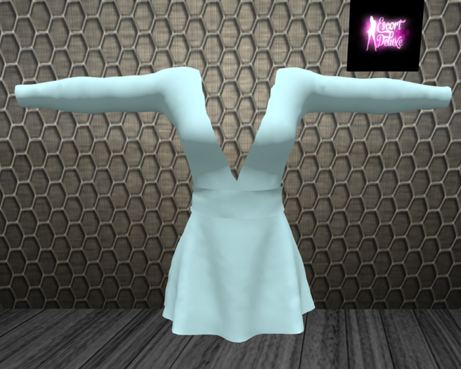 Second Life Marketplace - Monroe Dress-Maitreya-Blue