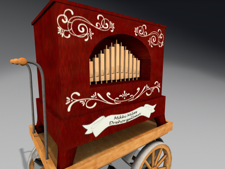 Second Life Marketplace - Barrel Organ EX (mesh)