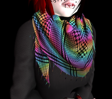 Second Life Marketplace - e*K Darling Scarf - [V-Tech & Default/Flat ...