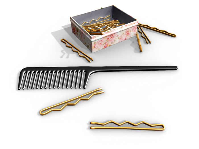 Second Life Marketplace - floorplan. bobby pins