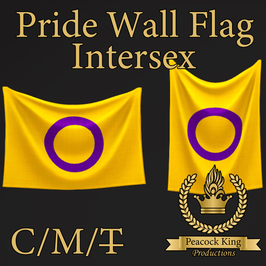 Second Life Marketplace Pkp Intersex Pride Wall Flags