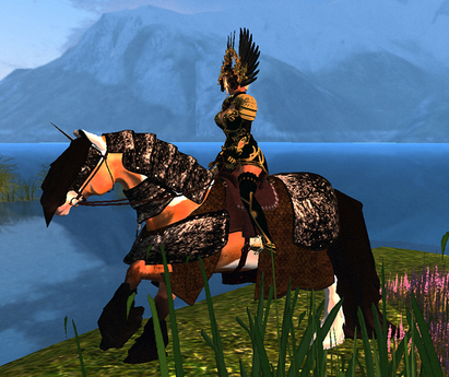 Second Life Marketplace - *E* RealHorse Rideable Gypsy Vanner Armored ...