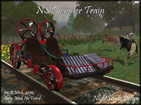 Second Life Marketplace - NS Dragster Train