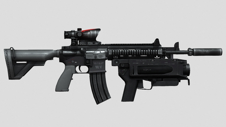 Second Life Marketplace - Full Perm Scripted HK416 DEVGRU Assault Rifle ...