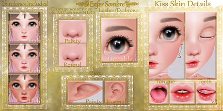 Second Life Marketplace - ((Enfer Sombre*) Utilizator M4 skin applier ...