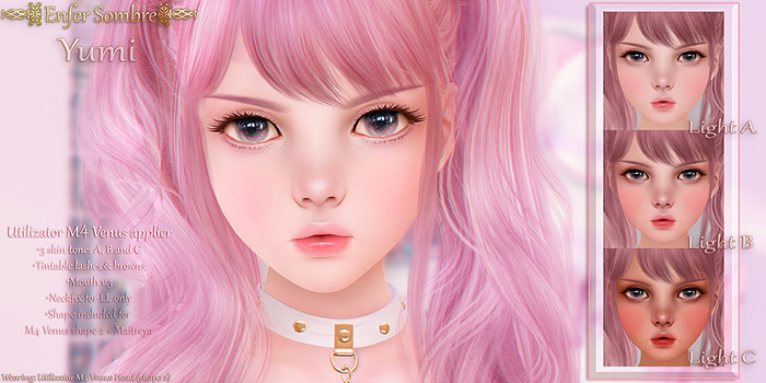 Second Life Marketplace - (Enfer Sombre*) Utilizator M4 Venus Skin ...
