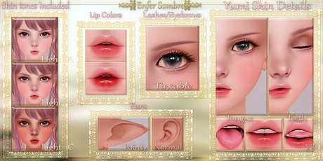 Second Life Marketplace - (Enfer Sombre*) Utilizator M4 Venus Skin ...