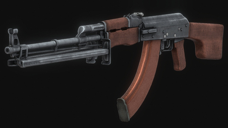 Second Life Marketplace - Scripted RPK Tactical 100% Mesh Light Machine Gun