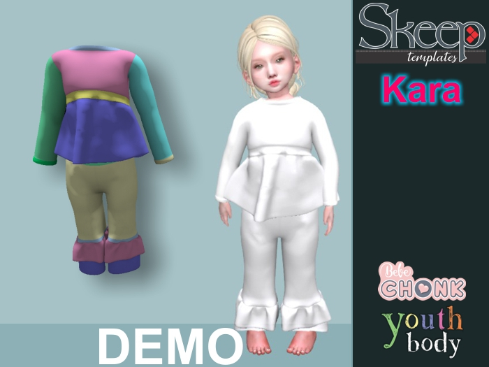 Second Life Marketplace - Skeep - Bebe Youth/chonk - Kara - DEMO