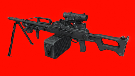 Second Life Marketplace - Scripted Tactical PKP Pecheneg machine gun ...