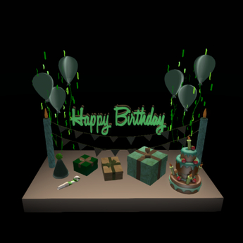 Second Life Marketplace - Slinvitations Animated Green Chocolate Happy ...