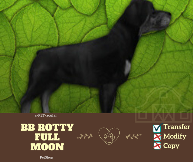 Second Life Marketplace - BB Rotty Box Male