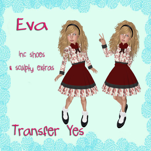 Second Life Marketplace - Eva Pretty Christmas/party dress